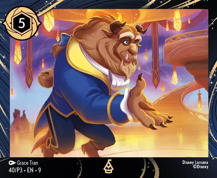 Beast - Gracious Prince - Disney Lorcana Cards