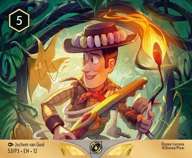 Woody - Jungle Guide - Disney Lorcana Cards